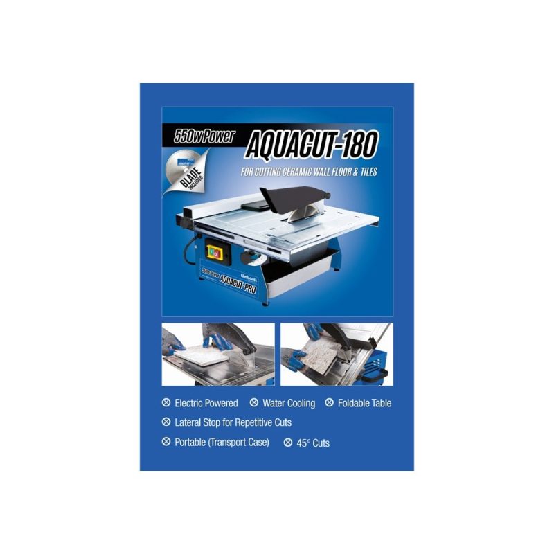 Tilebank Aquacut-Pro 550w Tile Cutter - Burnley Plumbing Supplies