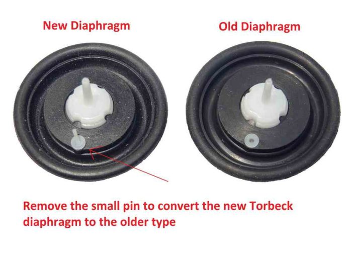 Torbeck Rubber Diaphragm Washer