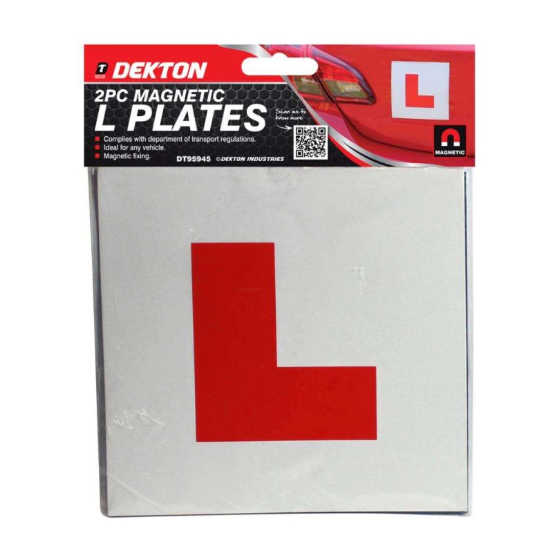 Magnetic L Plates x2 - Burnley Plumbing Supplies